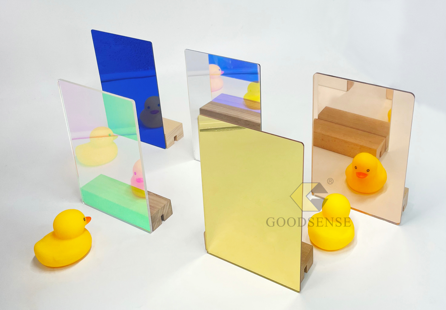 Goodsense Градиентный акриловый лист Glassless Mirror Decorative ...